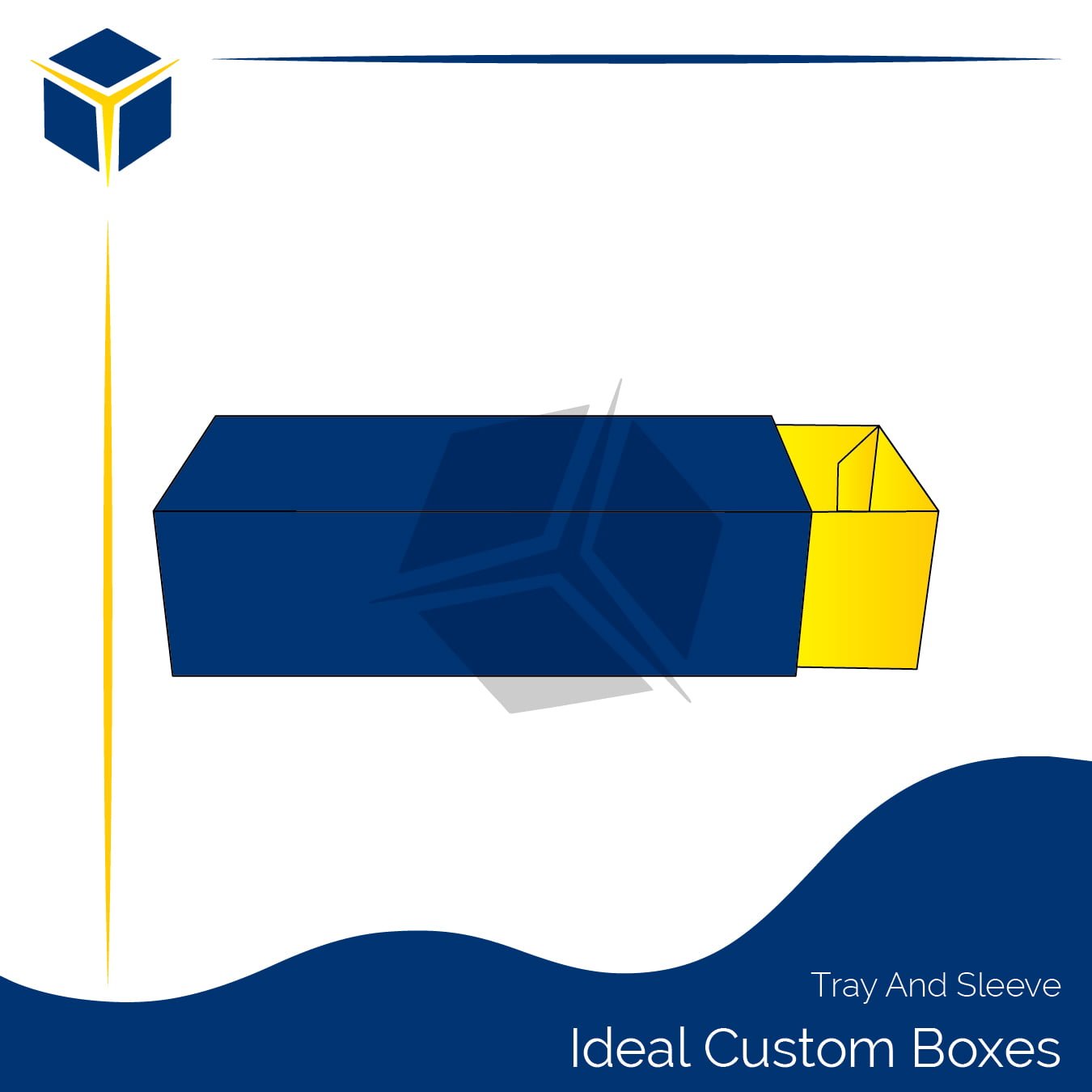 Custom Tray and Sleeve Boxes | Ideal Custom Boxes